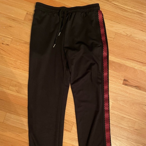 Better Be | Pants & Jumpsuits | Sweatpants With Red Checkered Down ...